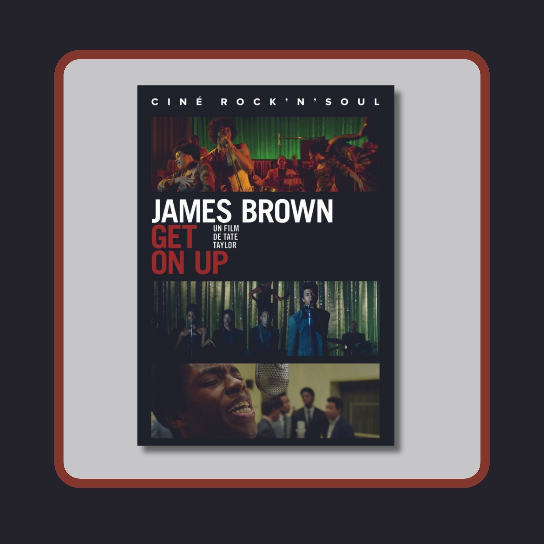 JAMES BROWN, GET ON UP | GM Éditions - Beaux-livres, vinyles et DVD